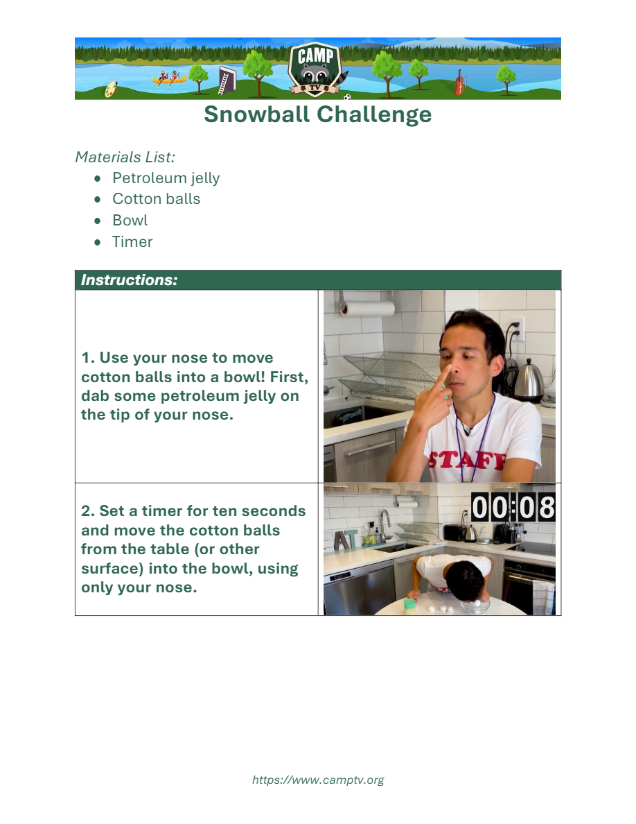 Activities - CAMP TV